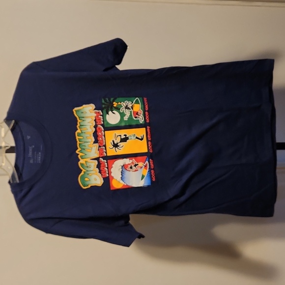 Hanes | Shirts | Big Kahuna North Shore Cartoon Art Blue M Tshirt ...